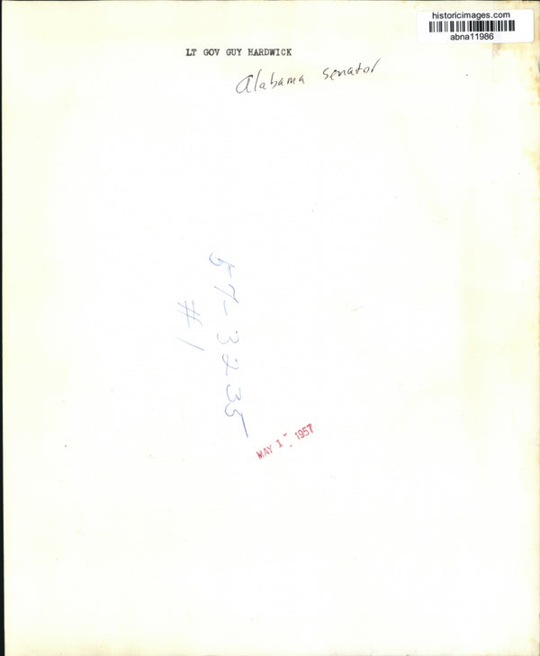 1957 Press Photo Lieutenant Governor Guy Hardwick presides - abna11986 ...