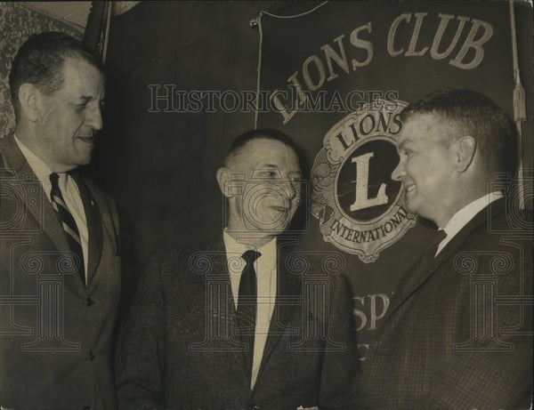1965 Press Photo R. W. Boteler, Jr, John W. Bloomer, Craig Burton at ...