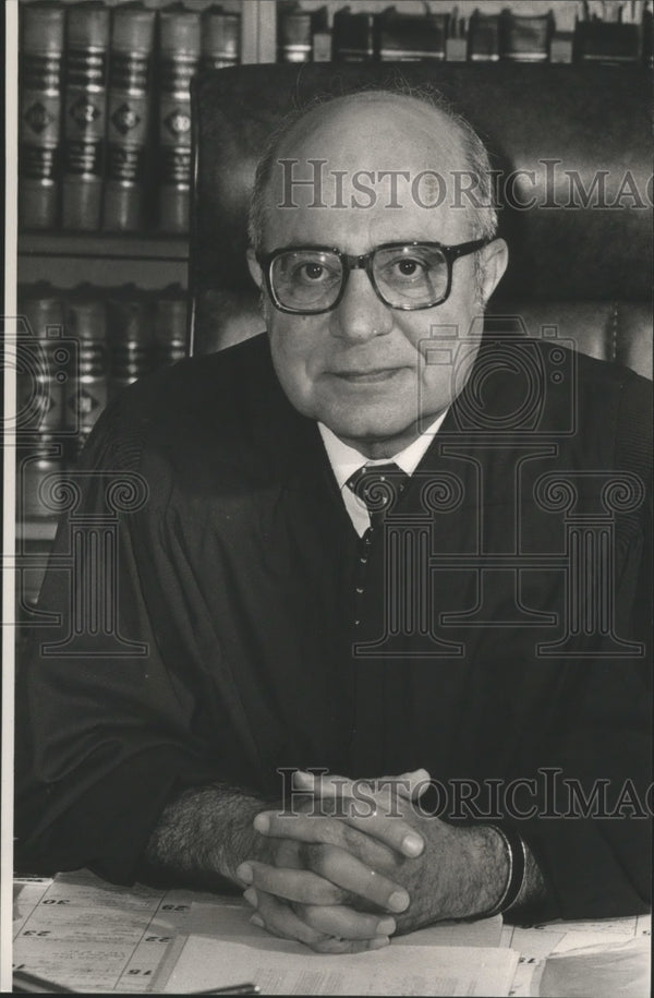 Press Photo Judge Joseph Jasper - Historic Images