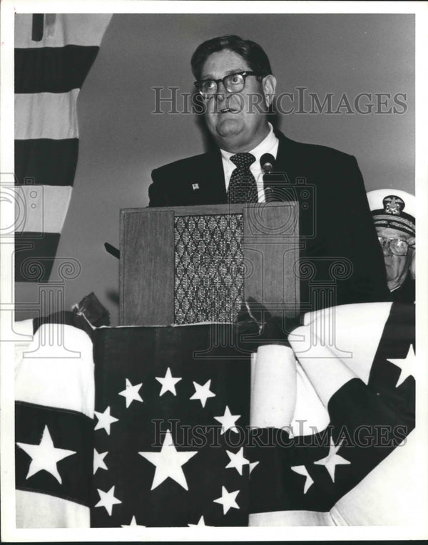 1980 Press Photo United States Senator Howell Heflin - Historic Images