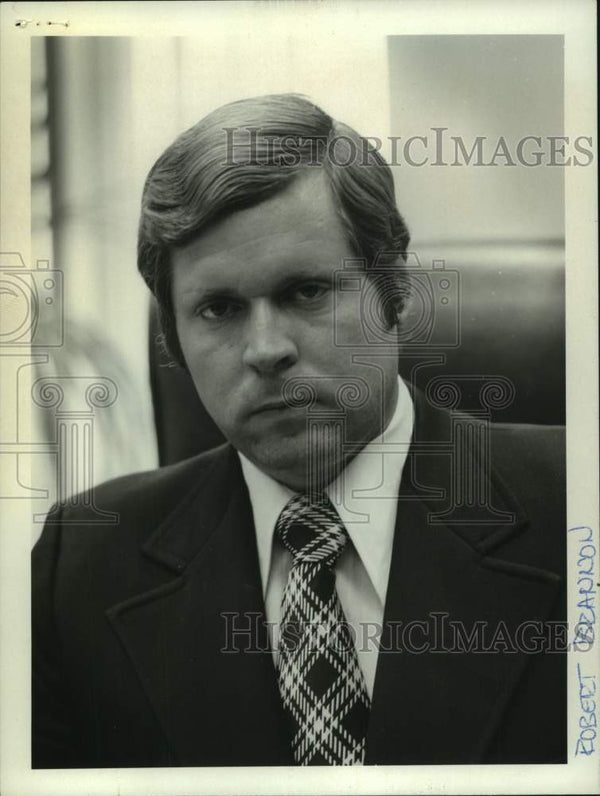 1973 Press Photo Robert Branson, president Colonial Financial Services ...