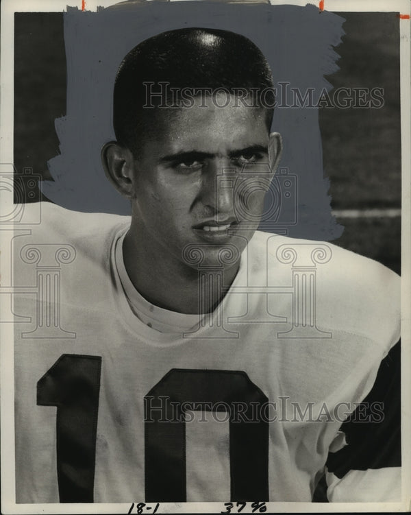 1962 Press Photo George Mira, University of Miami quarterback - abns07 ...
