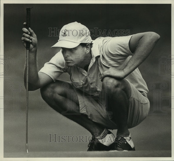 1989 Press Photo John Wright, Amateur Golf Tournament Winner - abns073 ...