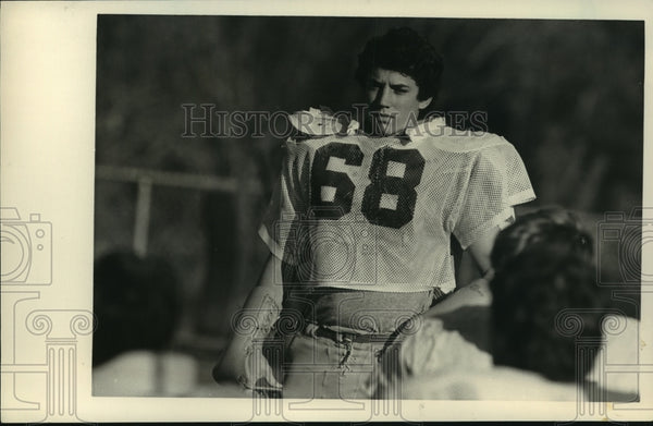 1984 Press Photo Mountain Brooks Lyle Cain, Football Player - abns0845 ...