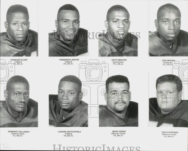 1990 Press Photo Memphis State college football head shots - afa13819 ...