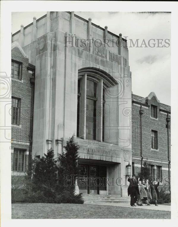 1938 Press Photo Eastern Michigan State Normal School's Charles M. Ken ...