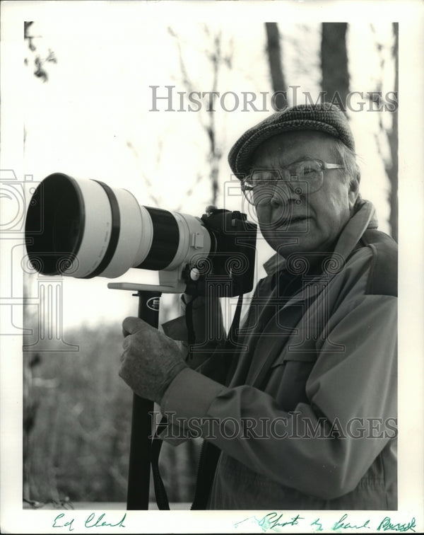 1991 Press Photo Ed Clark, Life Magazine Photographer - Historic Images