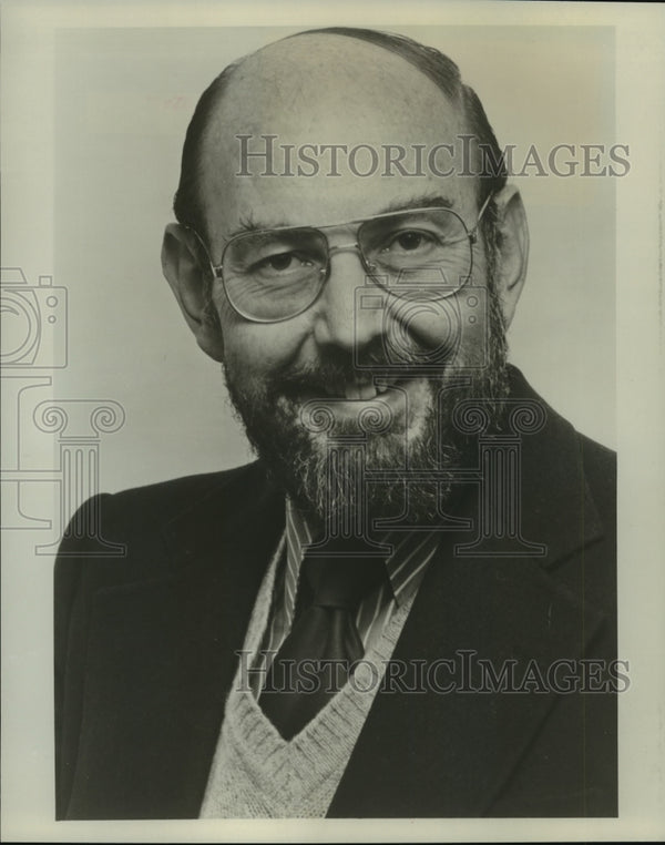 1987 Press Photo Columnist Howard Halpern, Ph.D - Historic Images