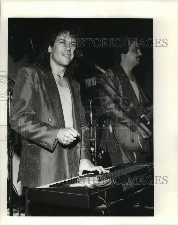 1988 Press Photo Matt Shook, Musician in Huntsville, Alabama ...