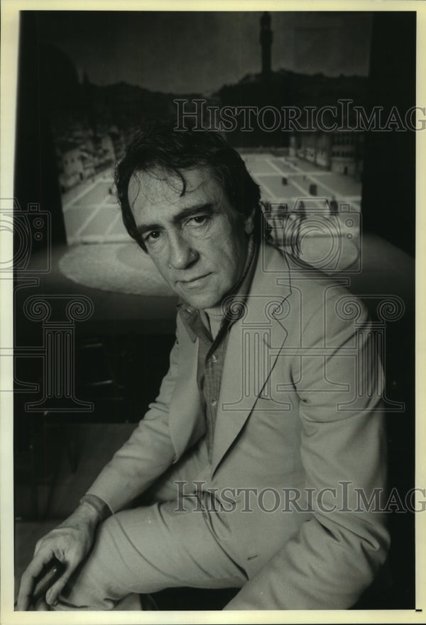 1978 Press Photo Joe Papp, Stage Producer, at Off-Broadway Public ...