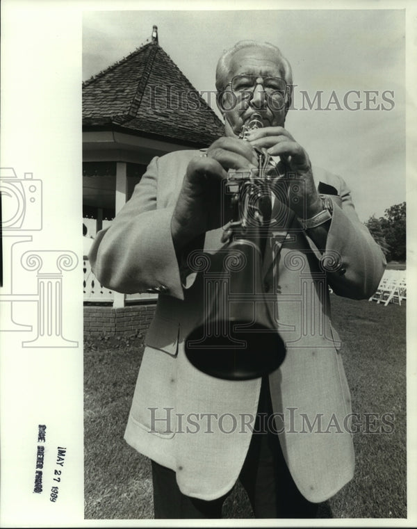 1989 Press Photo Buzz Raynes, Musician - ahta02955 - Historic Images