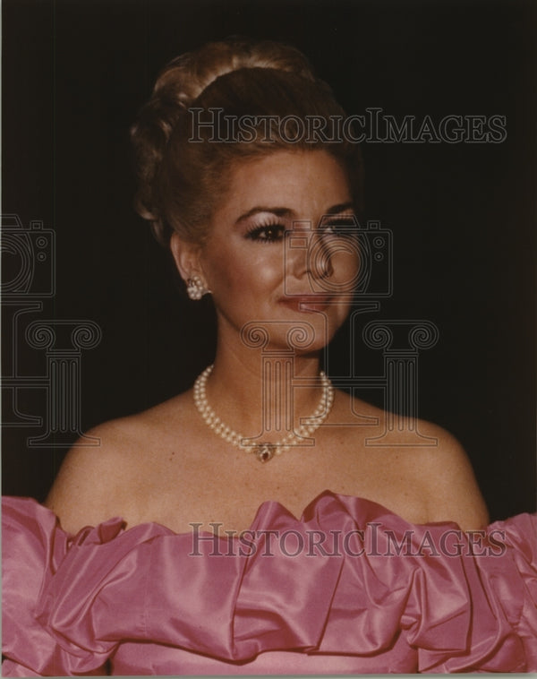 1983 Press Photo Mrs. Lisa Taylor Wallace, Wife of Alabama Governor ...