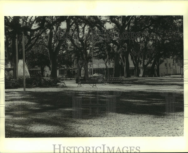 1980 Press Photo View of the Bienville Square, Alabama - Historic Images