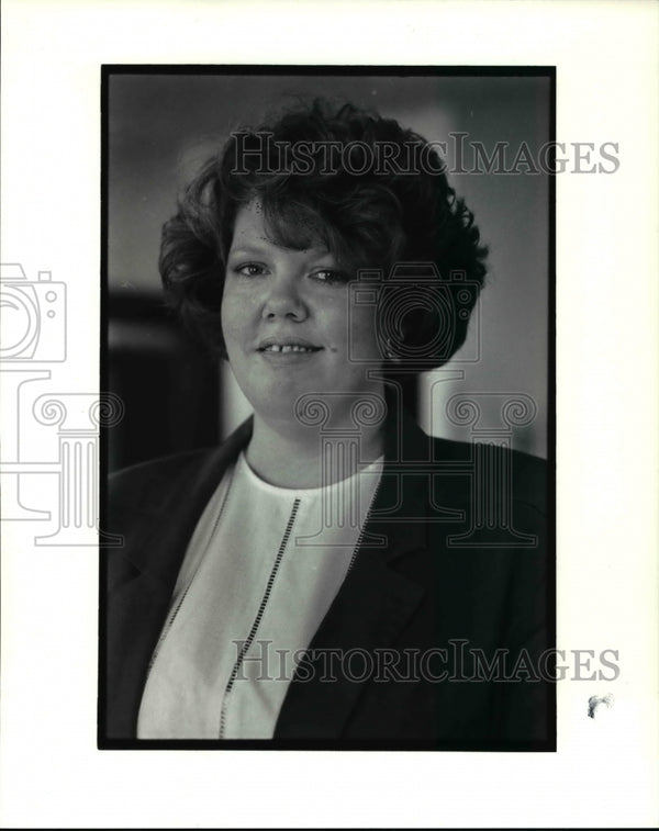 1991 Press Photo Corporate Compliance Associates member Patricia Ross ...