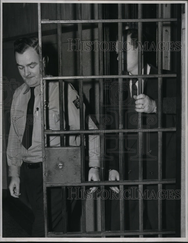 1954 Press Photo Dr. Sam Sheppard and Sheriff Kilroy - Historic Images