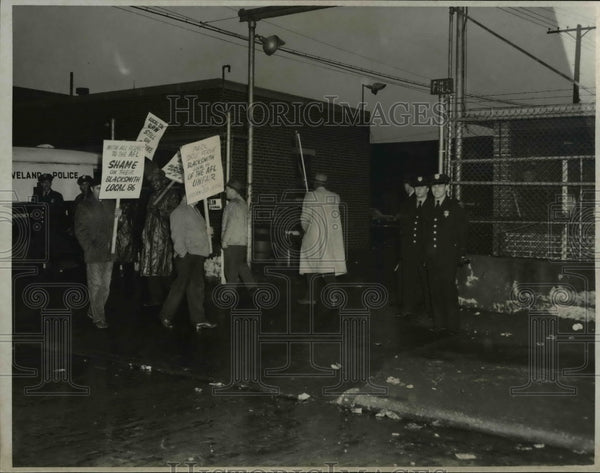 1954 Press Photo Cleveland-Industries-Park Drop Forge Co.-Strikes ...