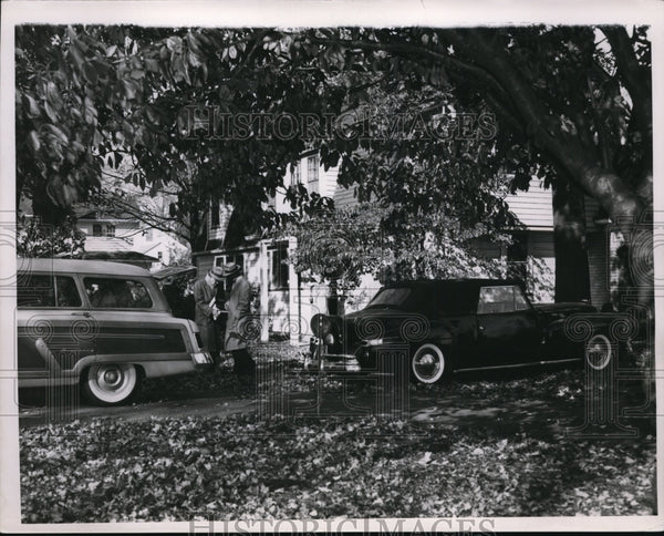 1954 Press Photo Dr Richard Sheppard home - Historic Images