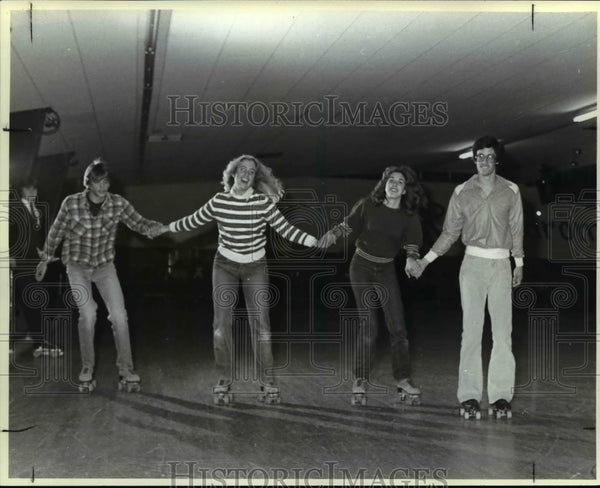 1983 Press Photo Sandy Gosgnach, George Opacich, Terri Franzinger ...