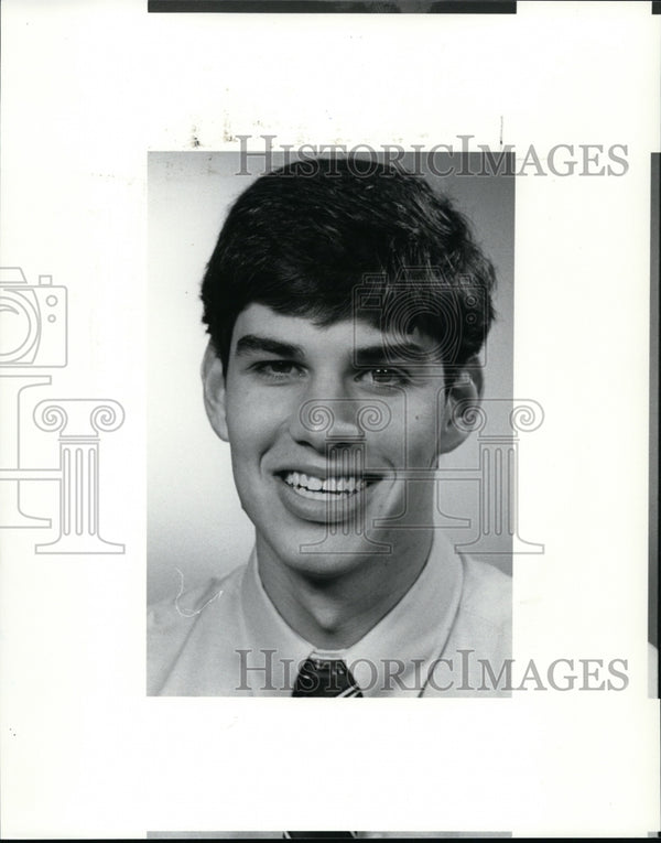 1988 Press Photo: Ryan Kaye - Chagrin Falls High Basketball - cvb34094 ...