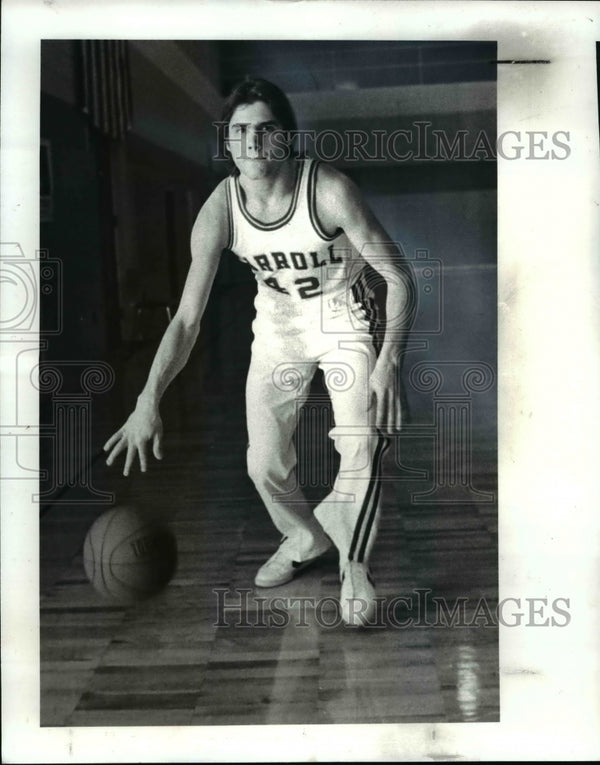 1982 Press Photo John Colombo of John Carroll - cvb41451 - Historic Images