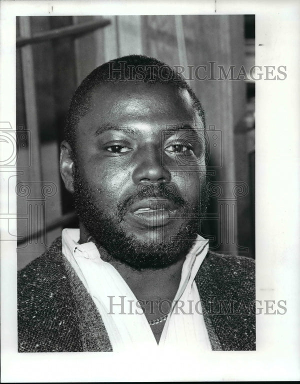 1989 Press Photo Rickey Featcher Browns scout - cvb52375 - Historic Images