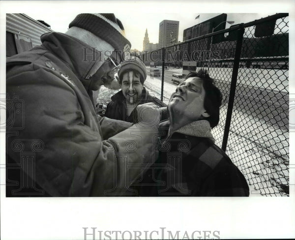 1988 Press Photo Left to Right Don Delciato, Gary Steer and Nick Vari ...