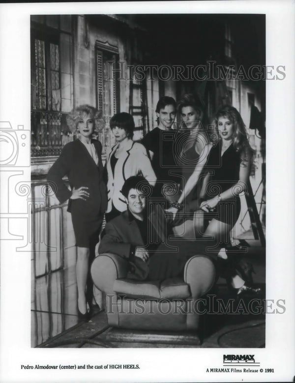 1953 Press Photo Pedro Almodovar and Cast Of High Heels - cvp11188 ...