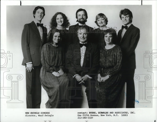1982 Press Photo Swingle Singers - Historic Images