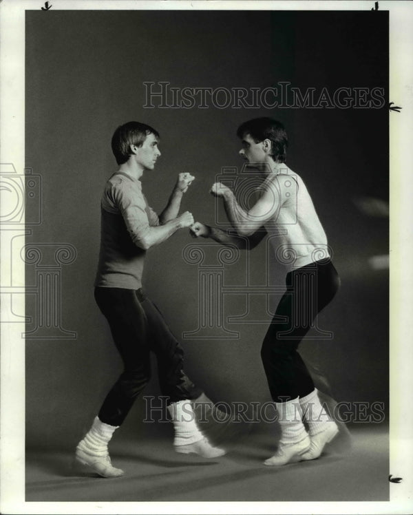 1986 Press Photo Terry Creach Steve Koedier Street Talk - cvp30107 ...