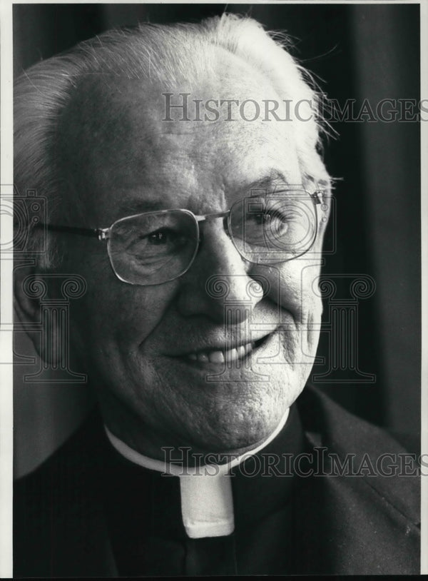 1983 Press Photo Cardinal JOhn Joseph Krol Archbishop In Philadelphia ...