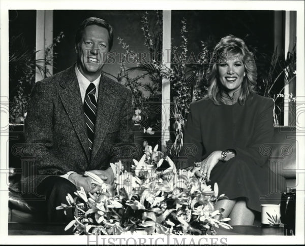 1986 Press Photo ABC presents Good Morning, America with David Hartman ...