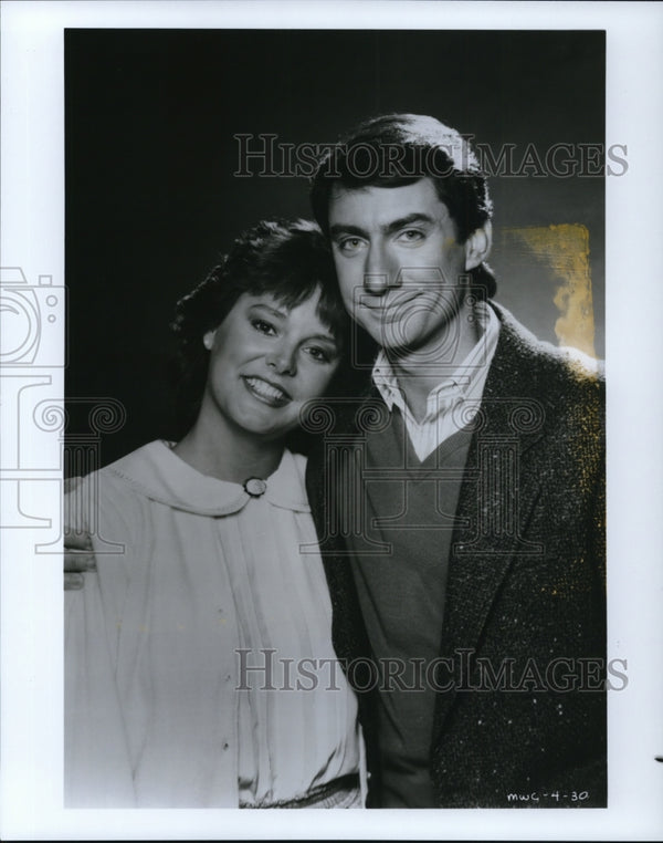 Press Photo Amanda Bearse and David Garrison in Married...With Children ...