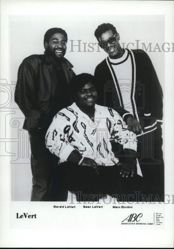 1988 Press Photo Musical Group Levert Gerald Sean Levert Marc Gordon ...