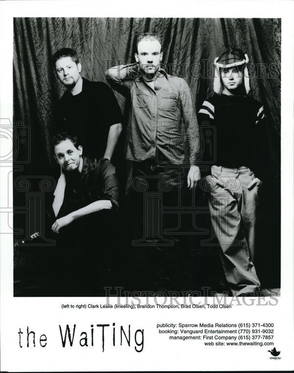 Undated Press Photo Clark Leake Brandon Thompson Brad Olsen Todd Olsen ...