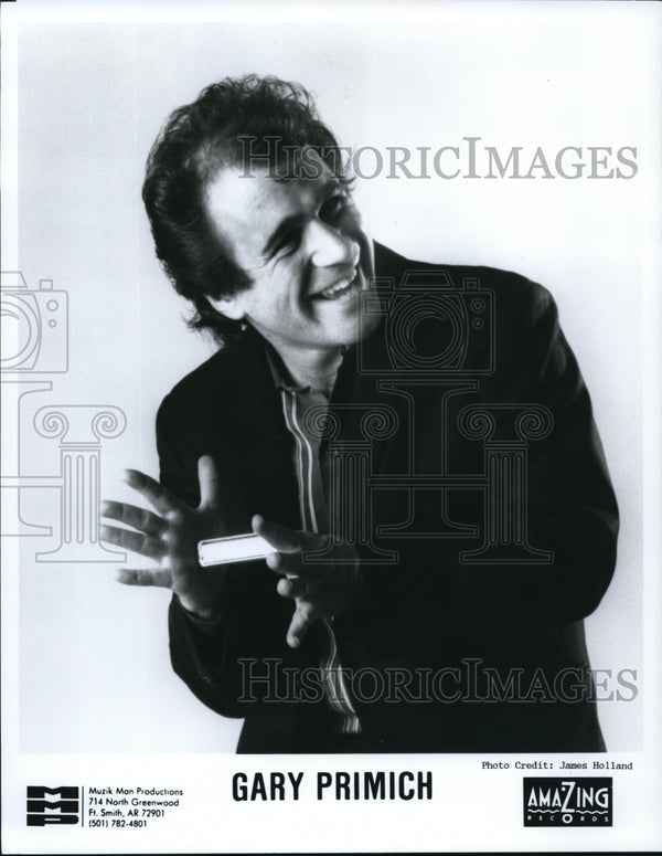Undated Press Photo Gary Primich Music Artist - cvp38695 - Historic Images