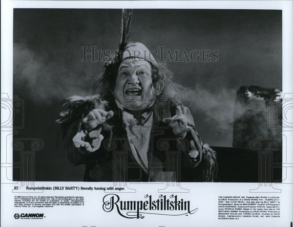 1987 Press Photo Billy Barty in Rumplestiltskin - cvp40439 - Historic ...