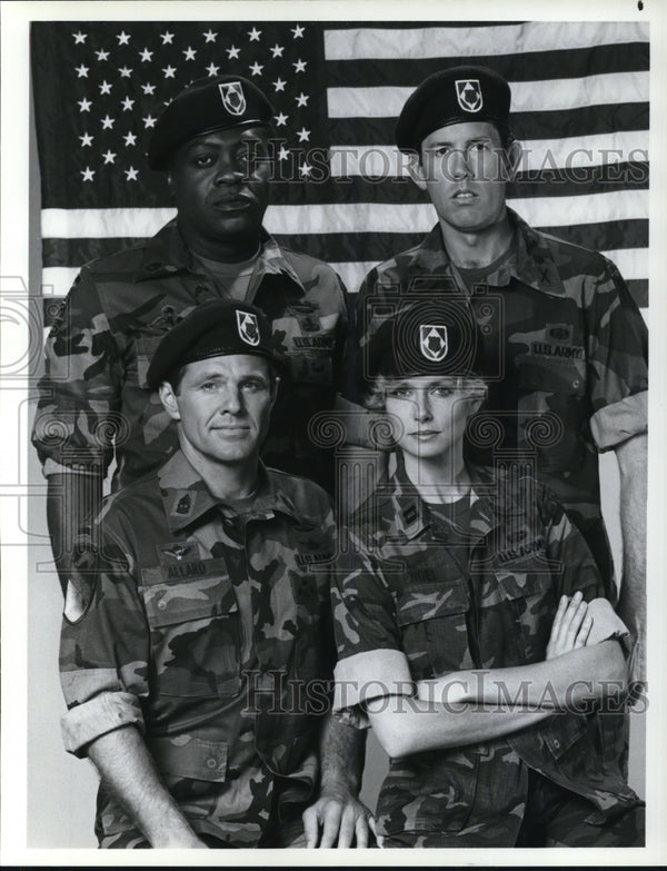 1983 Press Photo For Love And Honor Cliff Potts Gary Brubbs Shelley ...