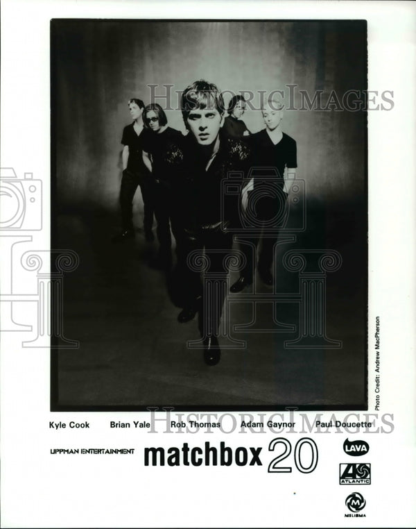 Undated Press Photo Kyle Cook Brian Yale Rob Thomas Adam Gaynor Paul ...