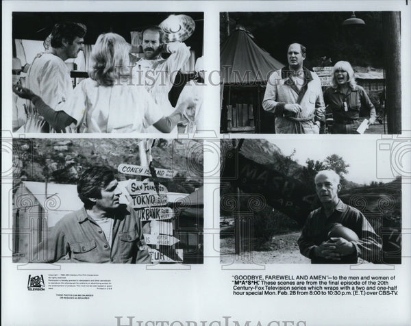 1987 Press Photo Scenes from final episode of MASH TV show - cvp46278 ...