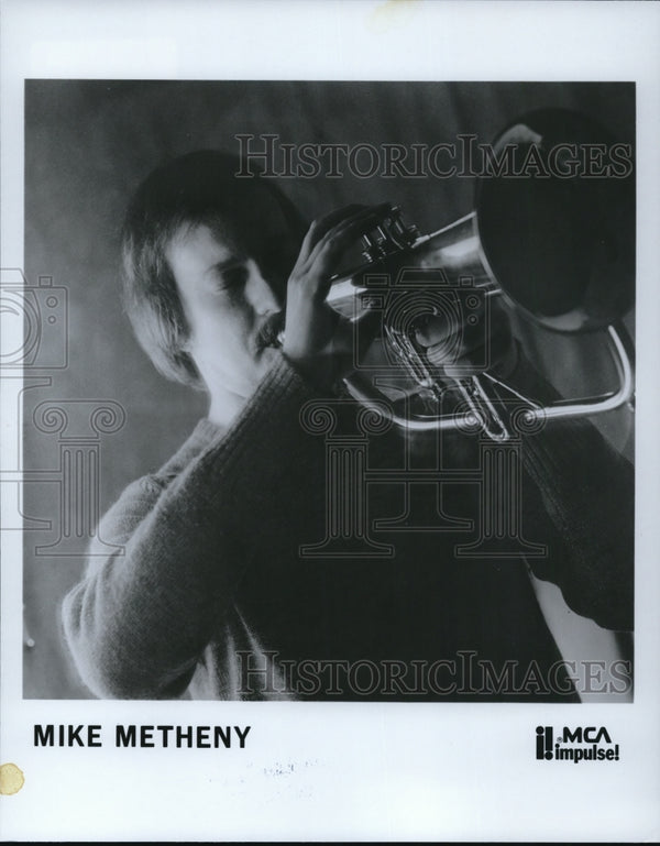 1986 Press Photo Mike Metheny - Historic Images