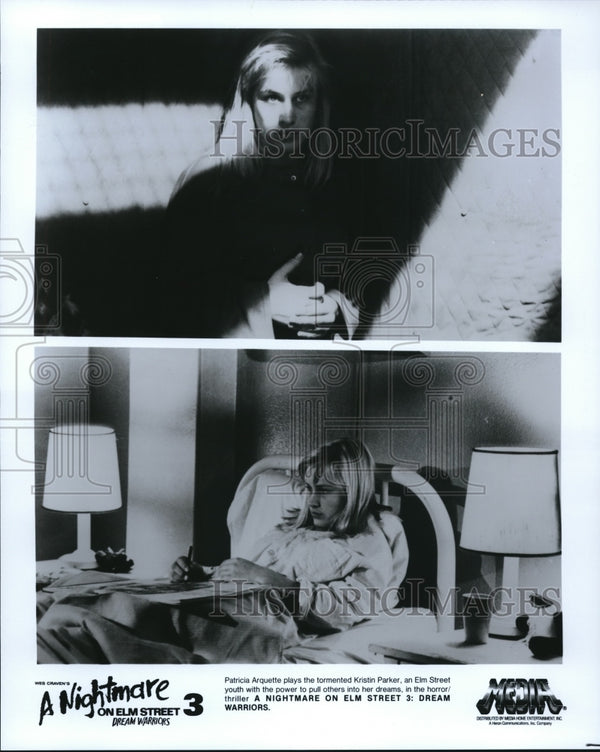 1987 Press Photo Patricia Arquette in Nightmare on Elm Street 3 Dream ...