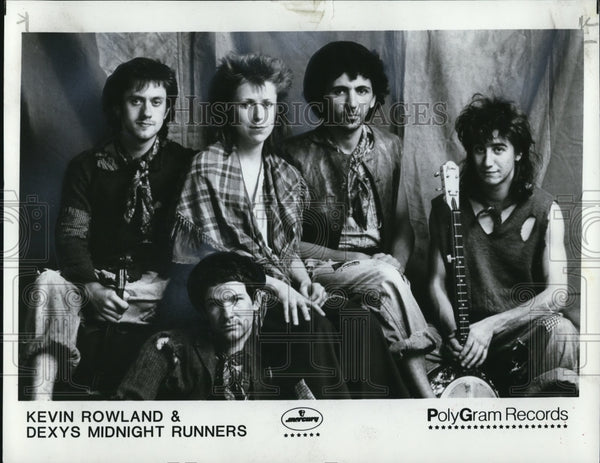 1982 Press Photo Kevin Rowland & Dexys Midnight Runners" - cvp54199 ...