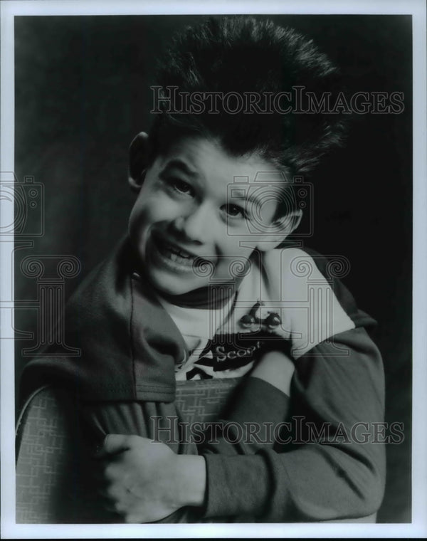 1987 Press Photo Scott Bremner in The New Adventures of Beans Baxter ...