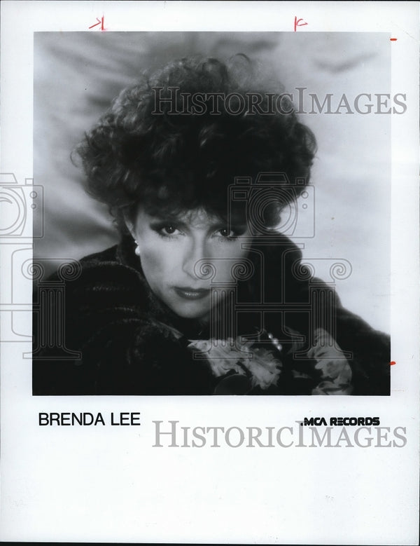 1980 Press Photo Brenda Lee Rockabilly Country Music Singer Songwriter ...