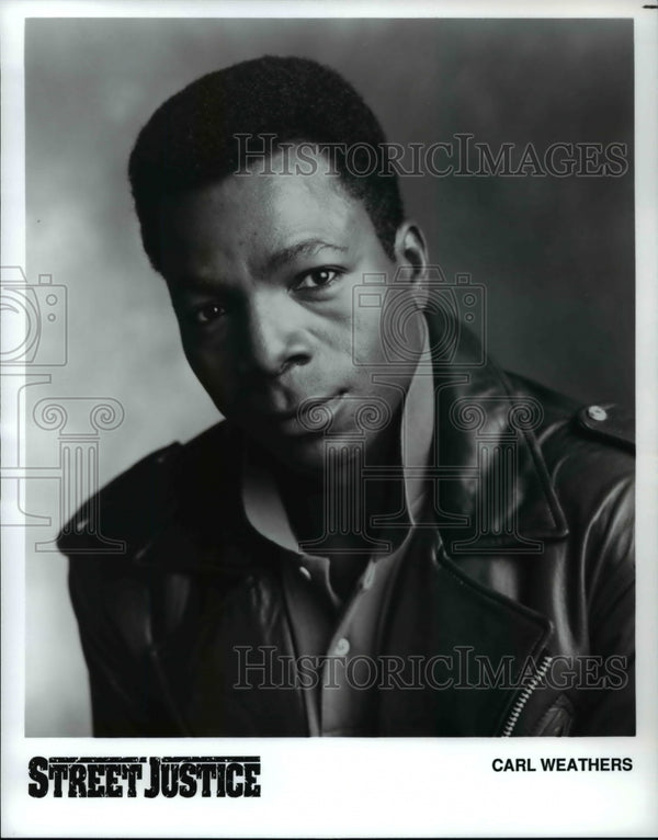 Press Photo Carl Weathers Street Justice - Historic Images