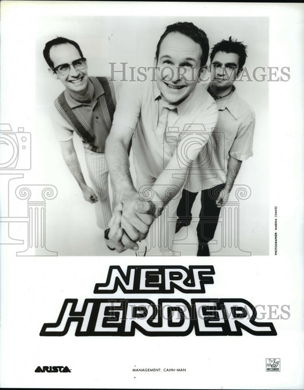 Press Photo Nerf Herder Music Group - cvp69431 - Historic Images