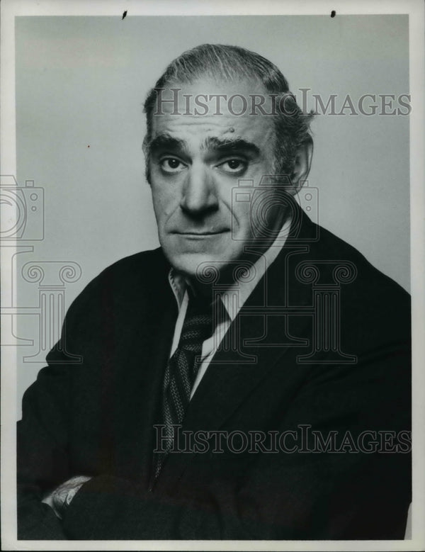 1984 Press Photo Actor Abe Vigoda - cvp75719 - Historic Images