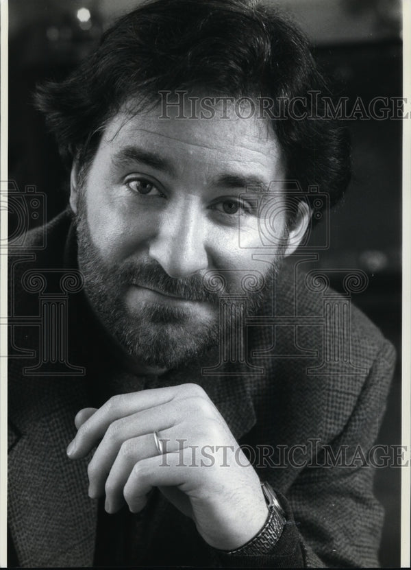 1991 Press Photo Kevin Kline stars and directs "Hamlet" at The Public ...