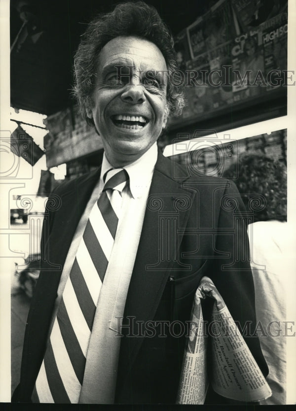 1987 Press Photo Comedian Mort Sahl - cvp92781 - Historic Images