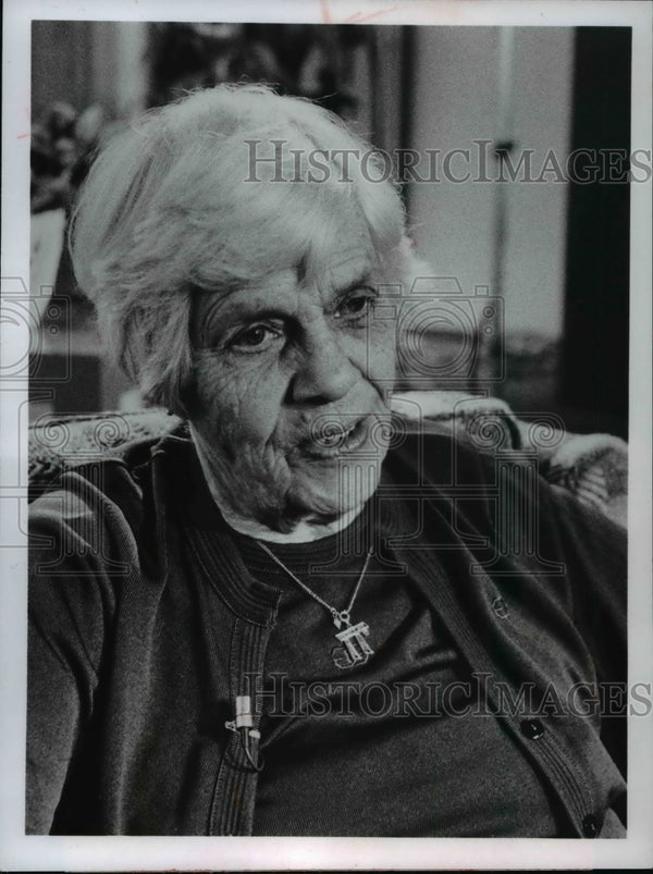 1978 Press Photo "First Mother: A Conversation With Miss Lillian Carter ...
